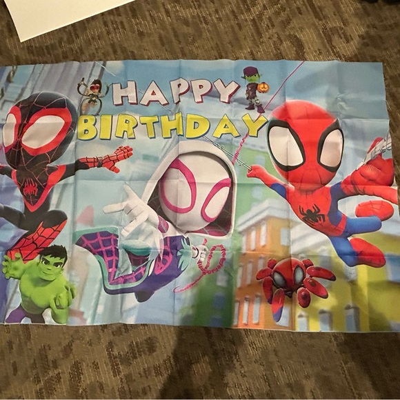 Spiderman | Party Supplies | Spiderman Red And Blue Party Decorations ...